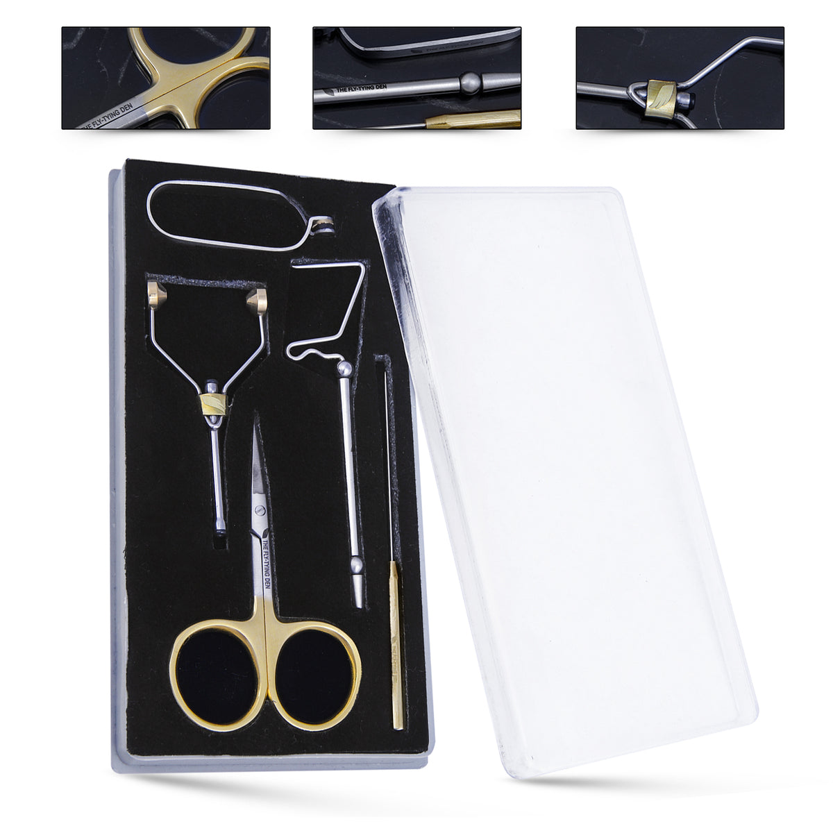 Fly-Tying Den - Premium Fly-Tying Tool Kit – The Fly-Tying Den